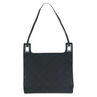 Gucci Pre-owned Sac bandouli&egrave;re en nylon Noir - Femme - Pre-owned - Noir - Taille: ONE Size