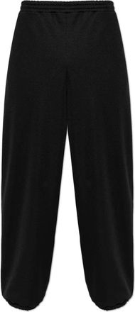 Moschino Homme, Pantalons, Noir, Taille: S Pantalons de surv&ecirc;tement avec Bords C&ocirc;tes