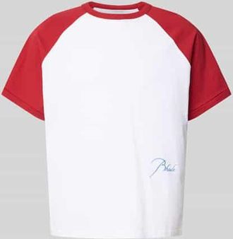 Rhude T-Shirt mit Label-Stitching