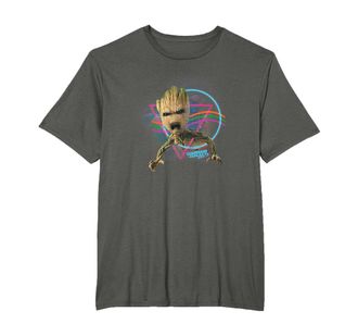 MARVEL Guardians of The Galaxy Vol.2 Neon Groot T-Shirt