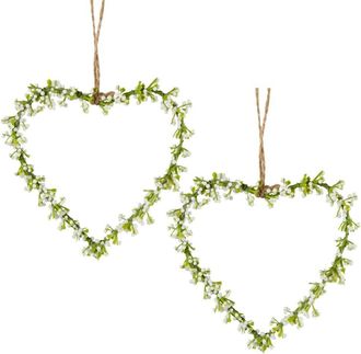 Matches 21 matches21 Schleierkraut Herz Blumenherz Dekoration wei&szlig; gr&uuml;n Fensterdekoration Fr&uuml;hlingsdekoration Fensterh&auml;nger 2er Set 11x11 cm