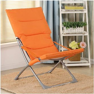 Generic Tragbarer faltbarer Campingstuhl - Multifunktionaler Lounge-Stuhl f&uuml;r Gartendeck und B&uuml;ro - Leichter blauer Outdoorsessel zum Nickerchen und Entspanne