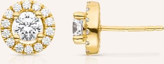 VEYNOU Veynou Ohrstecker Camilla Aus 14 Karat Gelbgold Und 0,80ct. Diamanten gold