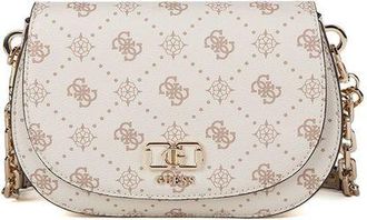 Guess Schultertasche Vanille-Logo