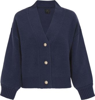 Dreimaster Dreimaster Strickjacke Frauen Marine