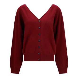 Lisa Yang Gilet en cachemire Jiani - Femme - Pulls - Rouge - Taille: 38 FR