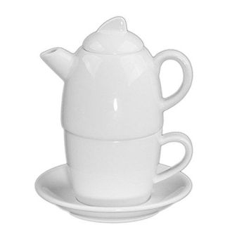 Holst Porzellan Aufsatz- & Portionskanne Servierset Anna 3-tlg