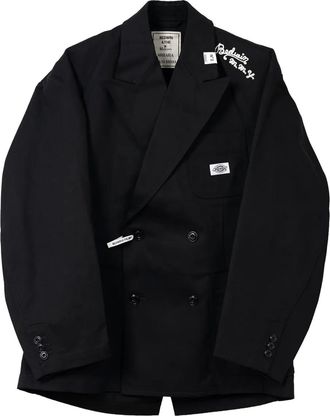 Miharayasuhiro veste à boutonnière croisée - Noir