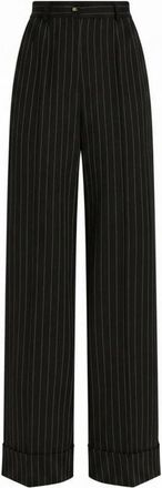 Dolce & Gabbana Damen Hose PINSTRIPE BI-STRETCH WOOL