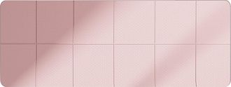 Generic Faltbare Trainingsmatte, faltbare Yogamatte - Leichte Gymnastikmatte - Barfu&szlig;-&Uuml;bungsunterlage f&uuml;r Yoga, Pilates und Boden&uuml;bungen, 72 x 24 x 0,1 Zoll