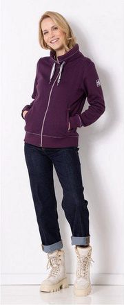 Ser Sweatjacke Sweatjacke Stehkragen W8250308