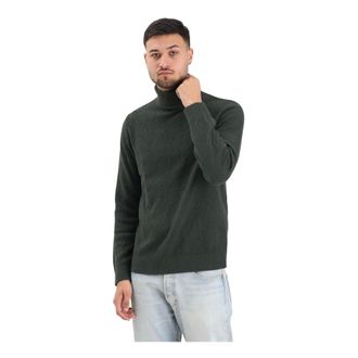 Selected Homme, Pulls, Vert, Taille: S Pull Col Roul&eacute;