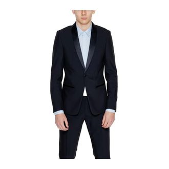 Antony Morato Schwarzer Anzugjacke Fr&uuml;hjahr/Sommer Kollektion - - Jackets - Herren - Schwarzk - M