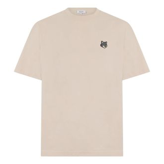 Maison Kitsun&eacute; T-Shirts - - Tops - Herren - Beige - M
