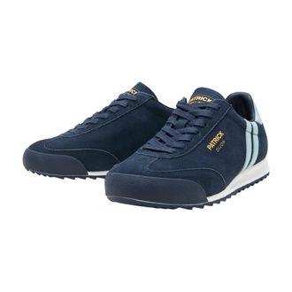 Patrick Dijon Sneaker f&uuml;r Herren, Wildleder (Marine/Himmelblau)