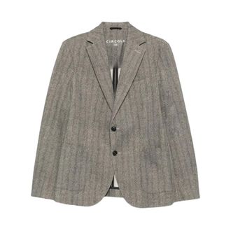 Circolo 1901 Cn5422 Blazer - Homme - Vestes - Gris - Taille: L