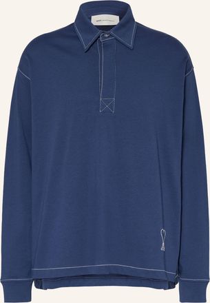 Ami Ami Paris Jersey-Poloshirt blau
