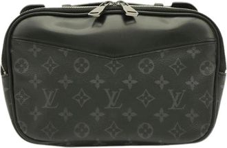Louis Vuitton Pre-owned Monogram Eclipse 2way waist bag - Femme - Pre-owned - Noir - Taille: ONE Size