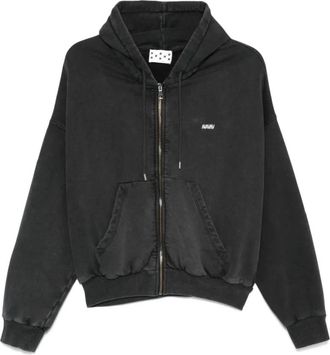 Avavav Avavav, Femme, Sweatshirts et sweats &agrave; capuche, Noir, Taille: 36 FR Shoulderless Sweat &agrave; capuche