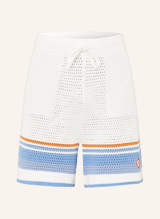 Casablanca Strickshorts Relaxed Fit weiss