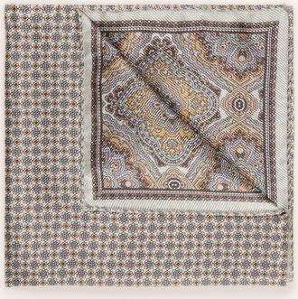 Eton Einstecktuch beige