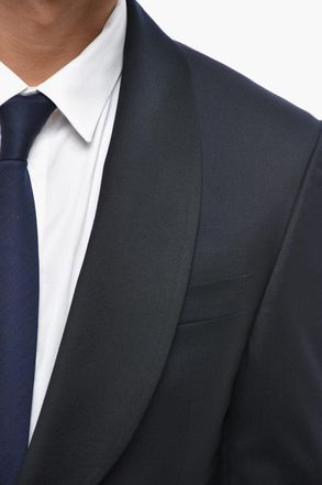 Corneliani Anzug CERIMONIA ACADEMY mit Schalkragen aus Satin Corneliani