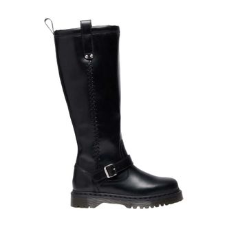 Dr. Martens Femme, Chaussures, Noir, Taille: 41 EU Anistone Bottes Biker Montantes