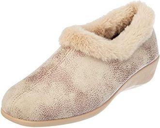 Manitu Femme 340018-08 Chausson, Beige, 37 EU