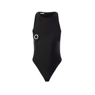 NU&Eacute; Piercing Bodysuit - - Tops - Damen - Schwarzk - S