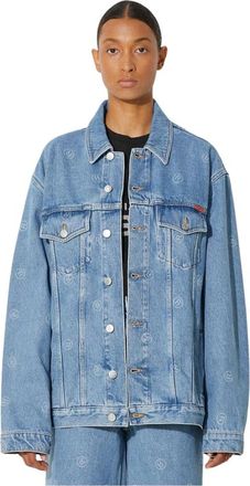 Martine Rose Femme, Vestes, Bleu, Taille: 36 FR Denim Vestes