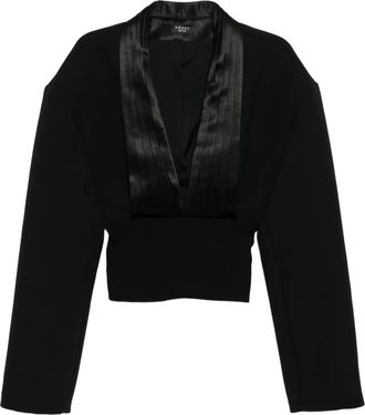 A.W.A.K.E. haut Cummerbund - Noir