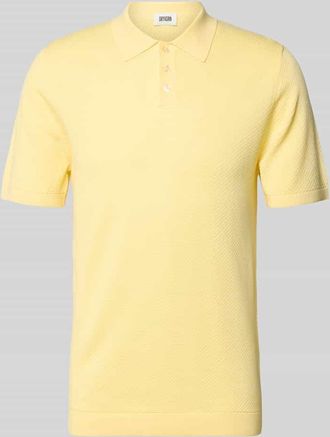 Drykorn Slim Fit Poloshirt mit kurzer Knopfleiste Modell TRITON