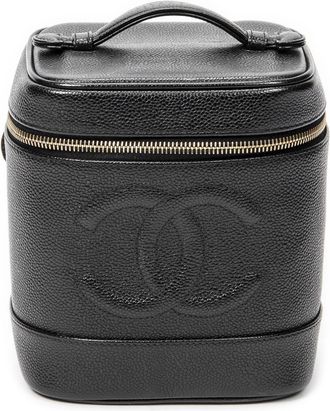 Chanel Kosmetiktaschen - CC Tall Vanity Case - Gr. unisize - in Schwarz - f&uuml;r Damen