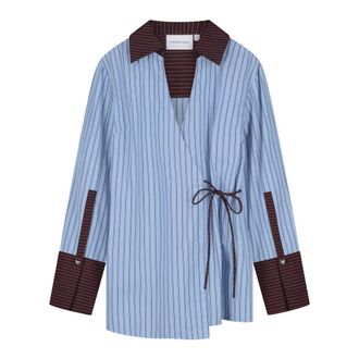 Fab By Fabienne Chapot Fabienne Chapot, Femme, Blouses et Chemises, Bleu, Taille: 44 FR Tamar Blouse