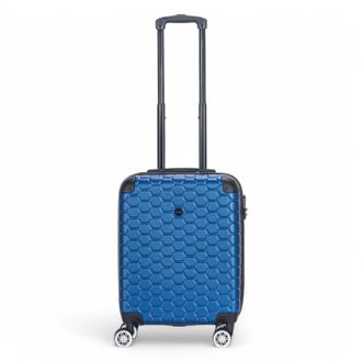 Infinity Leather Stabiler ABS-Hartschalen-Kabinenkoffer 55 x 40 x 20 cm, Gep&auml;ck, passend f&uuml;r Easyjet, Ryanair