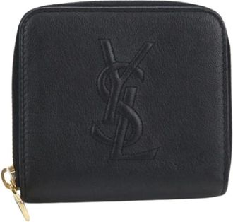 Saint Laurent Portefeuille Bifold Pre-owned - Femme - Pre-owned - Noir - Taille: ONE Size