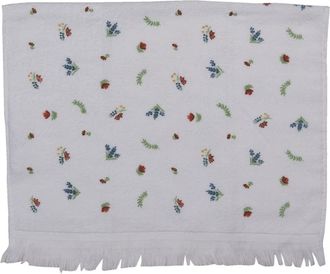 Clayre & Eef CTCAR Gästentuch Weiß 40x66 cm