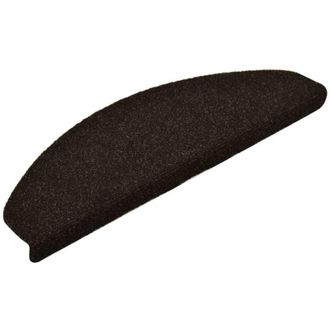 vidaXL Vidaxl - Stufenmatten Selbstklebend 15 Stk. 65x21x4 cm Dunkelbraun Halbrund Gro&szlig;