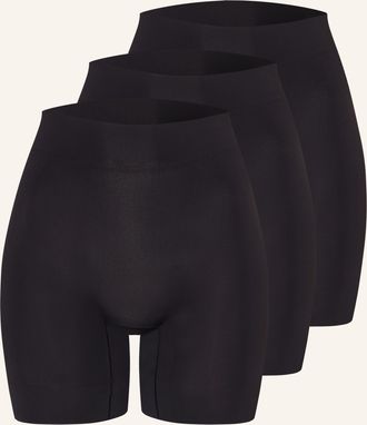 Jockey 3er-Pack Longpants Ultralight Smoothing Cooling schwarz