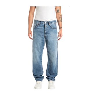 Replay Indigo Wide Jeans - - Jeans - Herren - Blau - W33