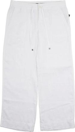 Polo Ralph Lauren Femme, Pantalons, Blanc, Taille: 42 FR Wide Pantalons