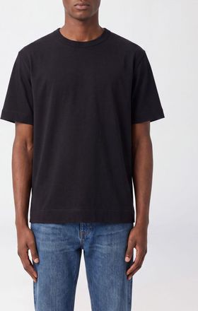 Dries Van Noten T-shirt coupe d&eacute;contract&eacute;e en coton avec &eacute;paules tombantes