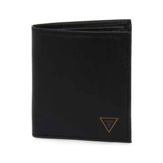Guess Kompakte Ledergeldb&ouml;rse - - Accessories - Herren - Schwarzk - ONE SIZE