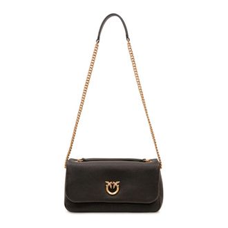 Pinko Pinko, Femme, Sacs, Brun, Taille: ONE Size Sac bandouli&egrave;re horizontal Click Soft