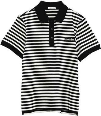 Moncler Poloshirt - Wei&szlig;