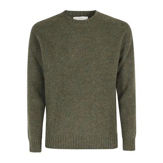 FILIPPO DE LAURENTIIS Homme, Pulls, Vert, Taille: L Marteau Épaule Collier Collier