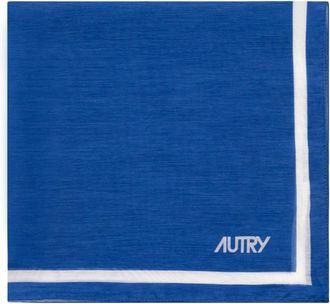 Autry Homme, Accessoires, Bleu, Taille: ONE Size Foulard