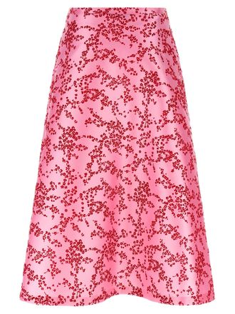 Alberta Ferretti Womens Multicolor Polyester Mini Skirt