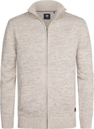 Petrol Industries Strickjacke Sleeping Bear Weiß L