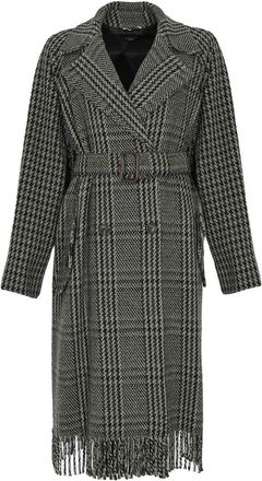 Max Mara Knielanger Mantel - Grau